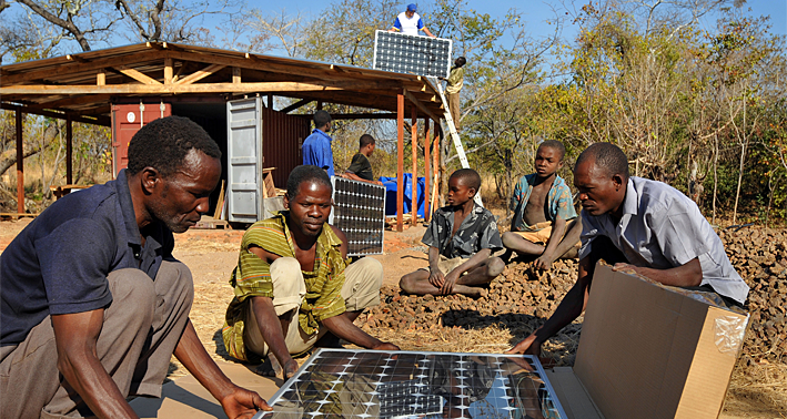 Electricity From a Container – a Village Development Project in Malawi ...