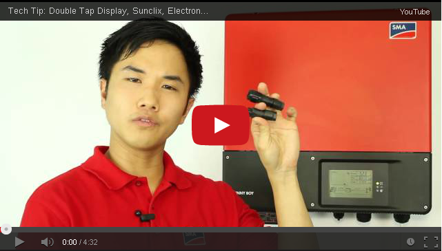Tech Tip: Double Tap Display, Sunclix, Electronic Solar Switch (ESS ...